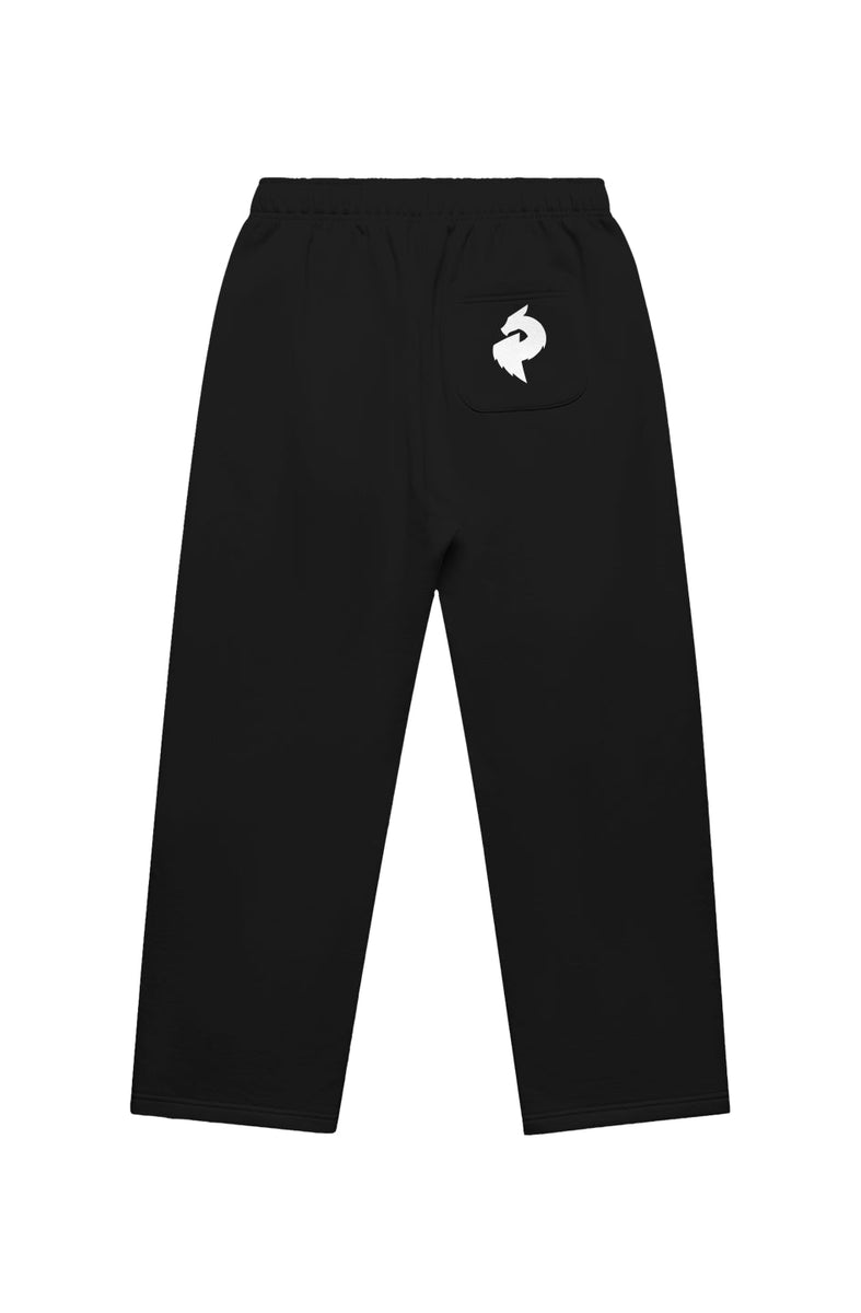 DF Men's Cuffless Trackpants - Black – Dragon Foxx®