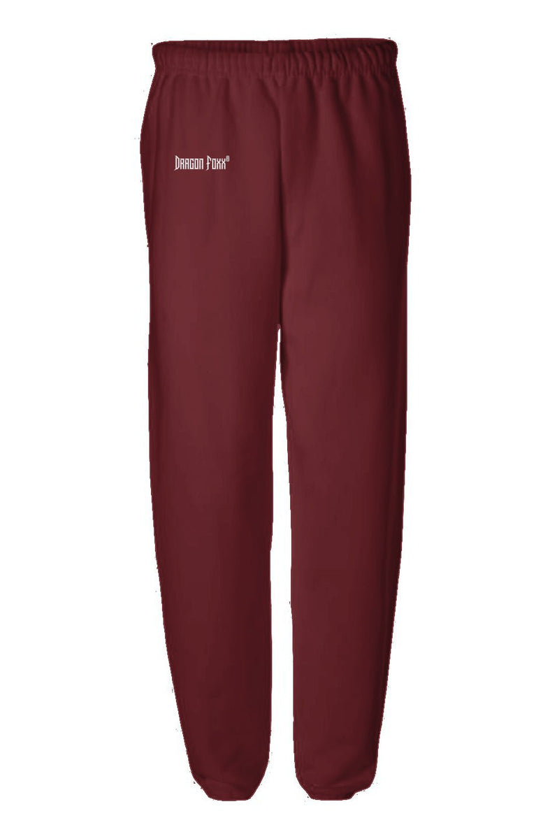 DF Men's Maroon Sweatpants – DRAGON FOXX™