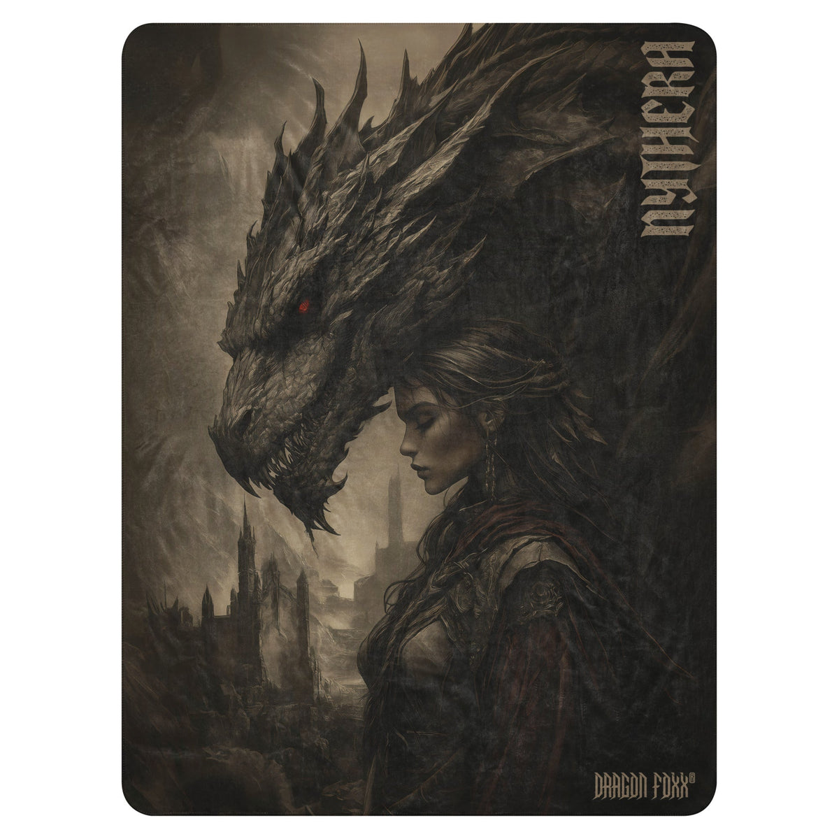 Nythera - Sherpa Blanket – DRAGON FOXX™