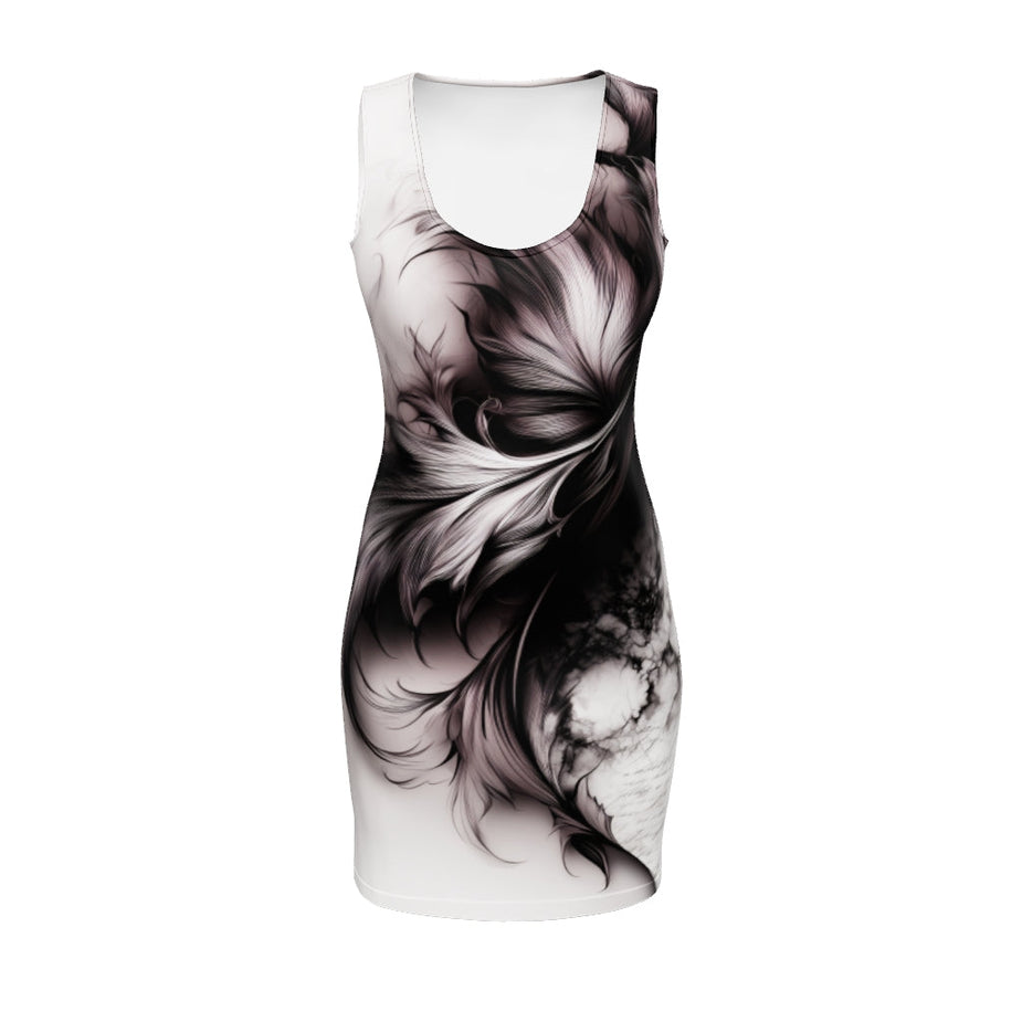 The Ivory Covenant Bodycon Dress – Dragon Foxx®