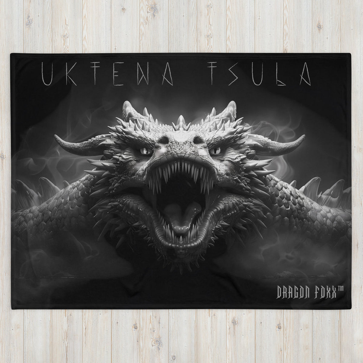 UKTENA TSULA - Throw Blanket – Dragon Foxx®