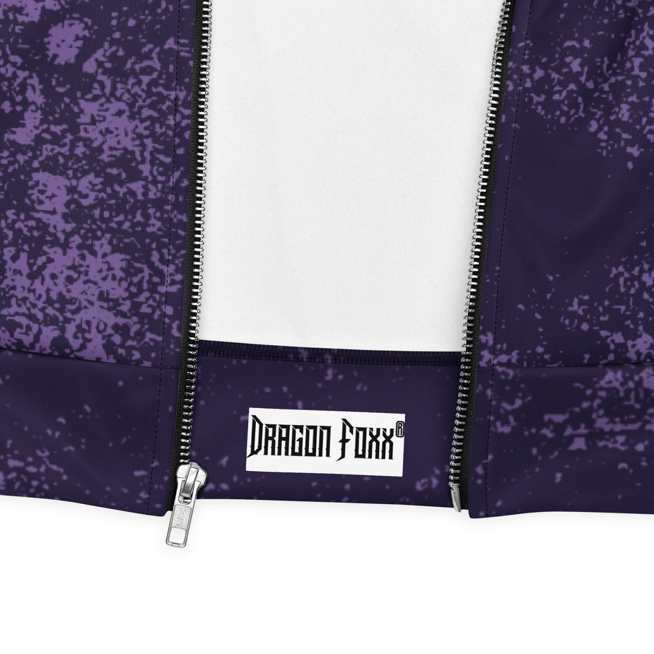 Violet Inferno Bomber Jacket - DRAGON FOXX™ – Dragon Foxx®