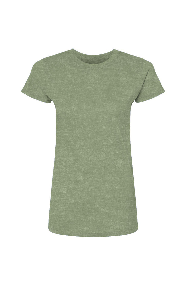 Women's Heather Green Poly-Rich T-Shirt – DRAGON FOXX™
