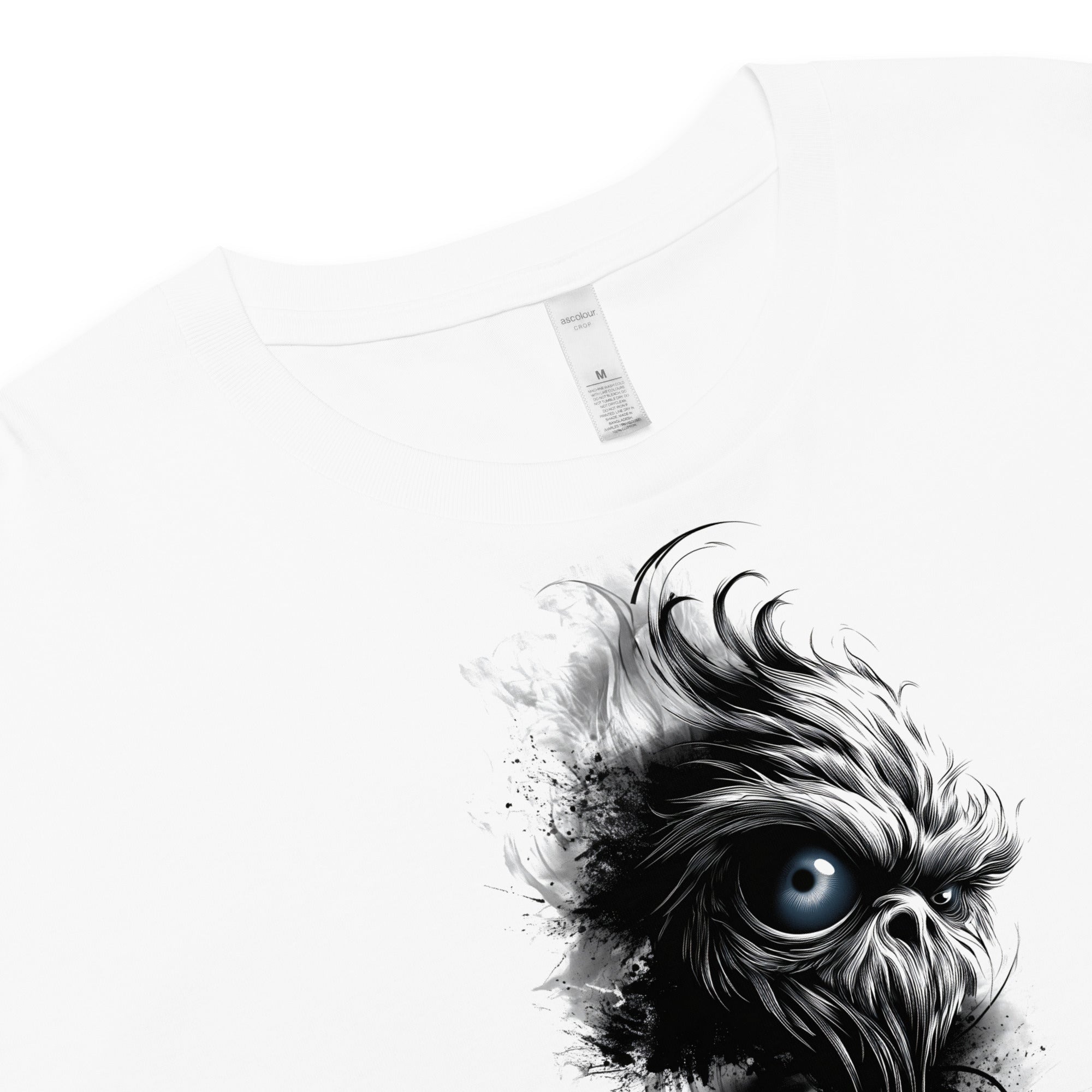 Wretchwig White Crop Top – DRAGON FOXX™