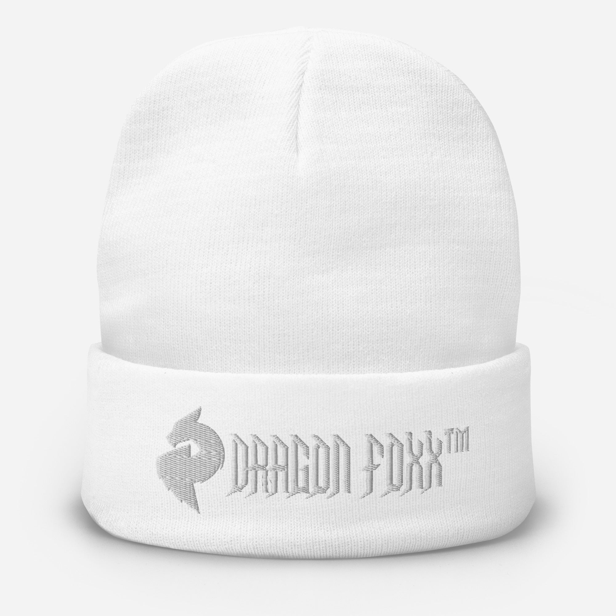 His or Hers Dragon Foxx™ Embroidered Beanie in 6 Colors – DRAGON FOXX™